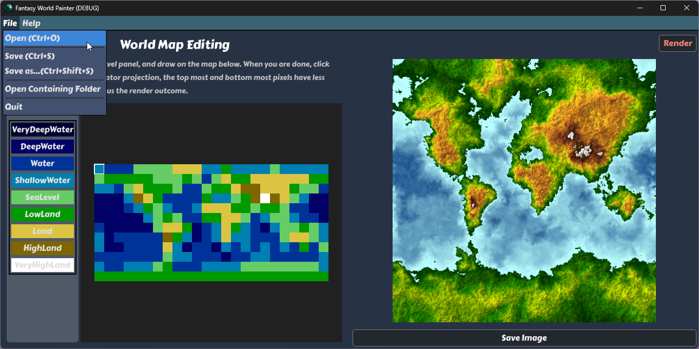 Fantasy Planet Painter – Paint and procedurally generate planet maps ...